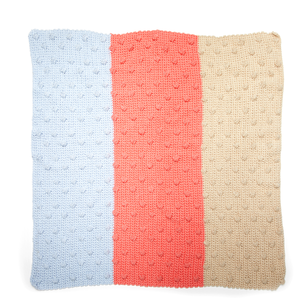 Bobble Stitch Blanket Crochet Pattern – I Love Stitches