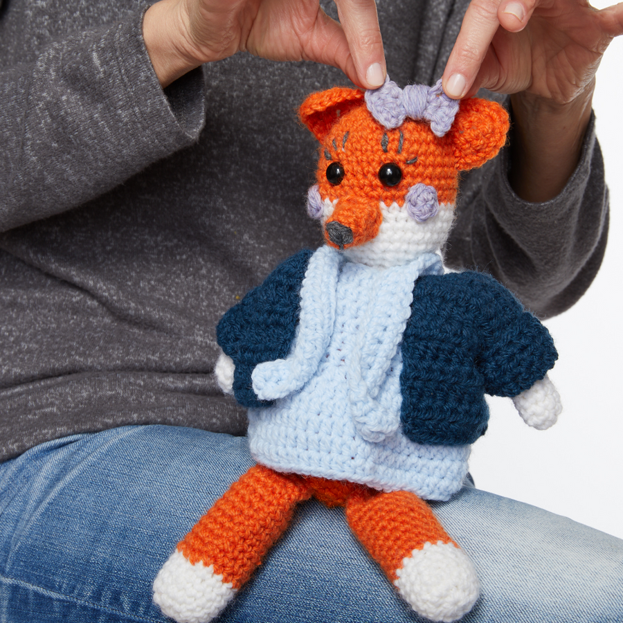 Mrs Fox Toy Crochet Pattern – I Love Stitches