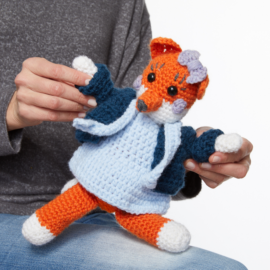 Mrs Fox Toy Crochet Pattern – I Love Stitches